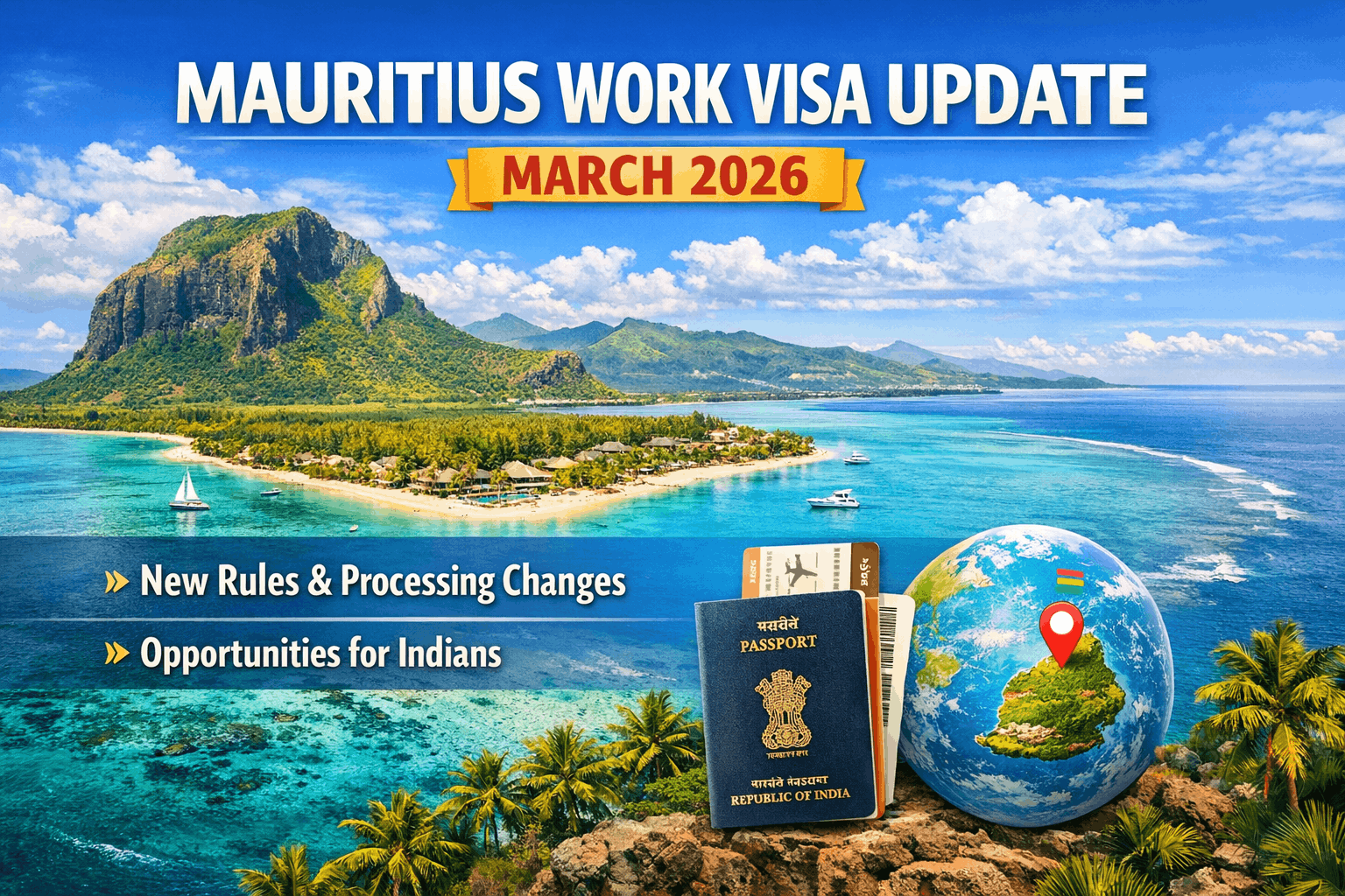 Mauritius Work Visa Update March 2026 | Latest Rules & Process